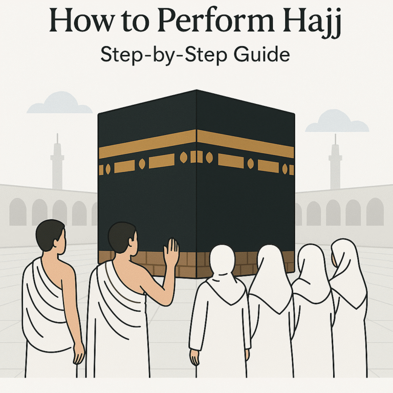 How to Perform Hajj: Step-by-Step Guide - Live Quran Tuition